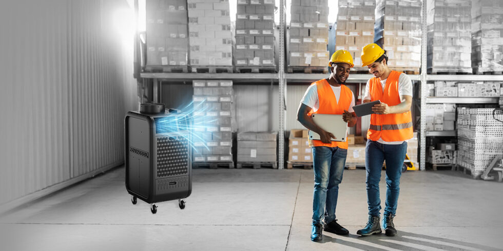 Warehouse Spot Cooling Solutions | MovinCool Climate Pro